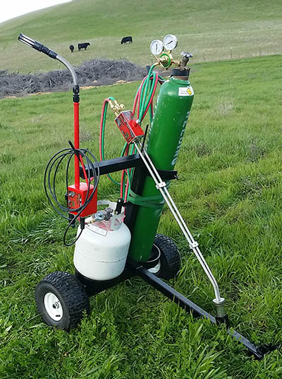 Gopher And Prairie Dog Control Using Propane And Oxygen Pest Control